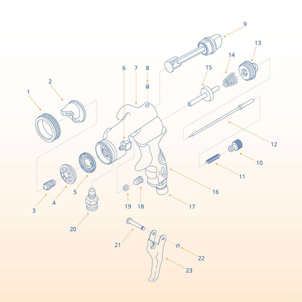 M-Model Part: Fluid Control Knob - Spray System Store